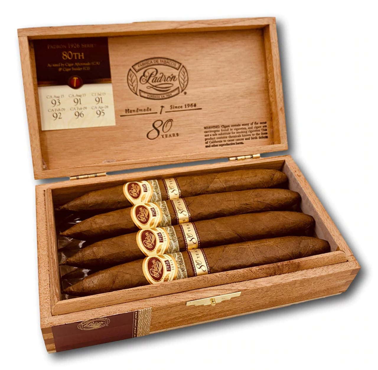 Padron 1926 80th Figurado Maduro Review - NH Cigars